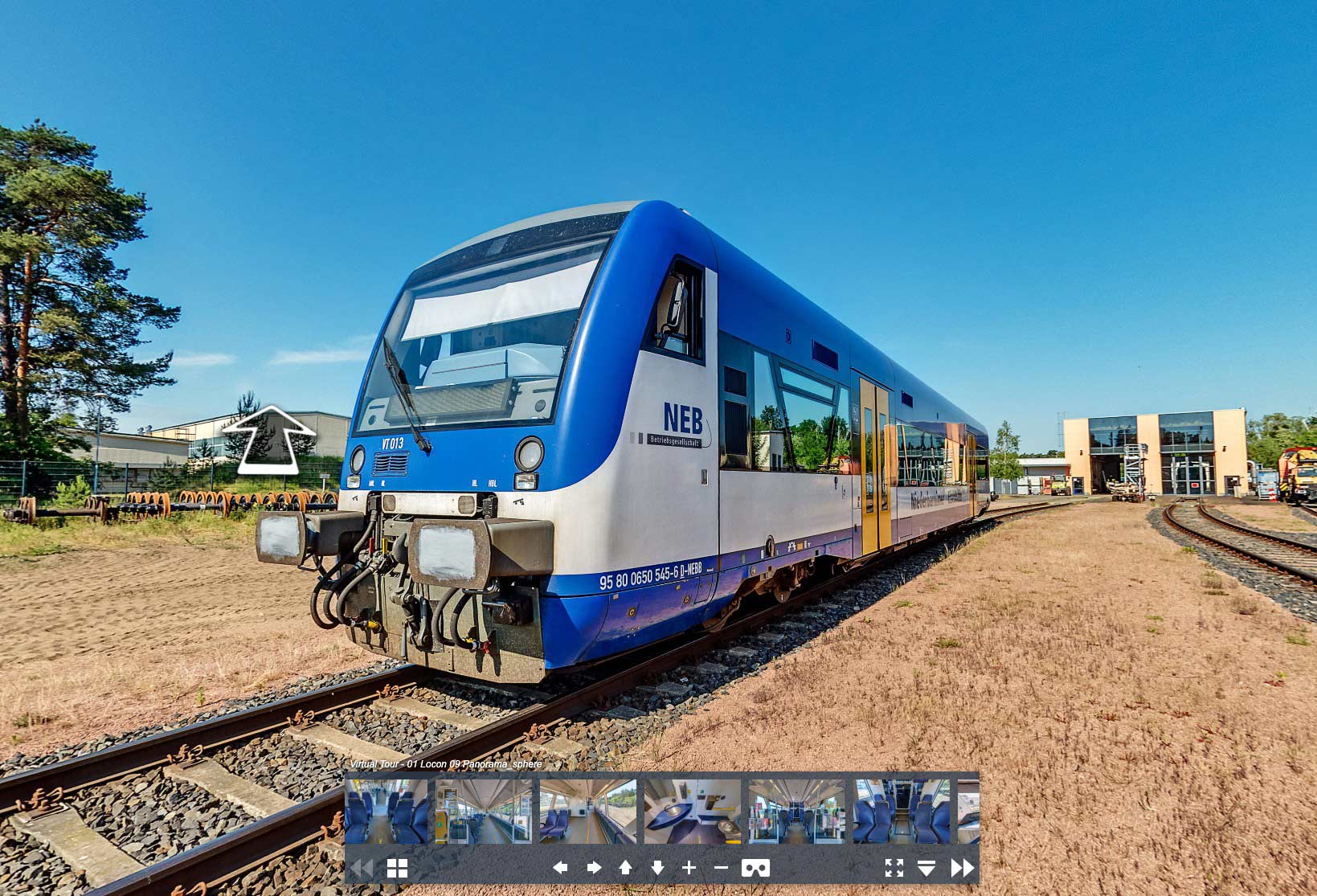 Virtual Tour Regio-Shuttle NOB RS1