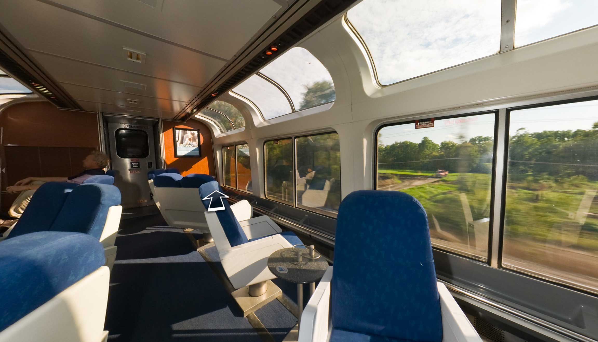 Amtrak Superliner 360º