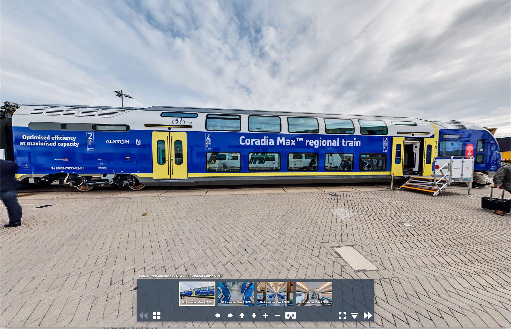 Alstom Coradia Max for LNVG Virtual Tour