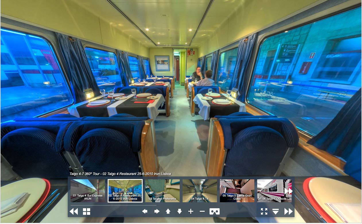 Talgo Trains made in Spain 360º