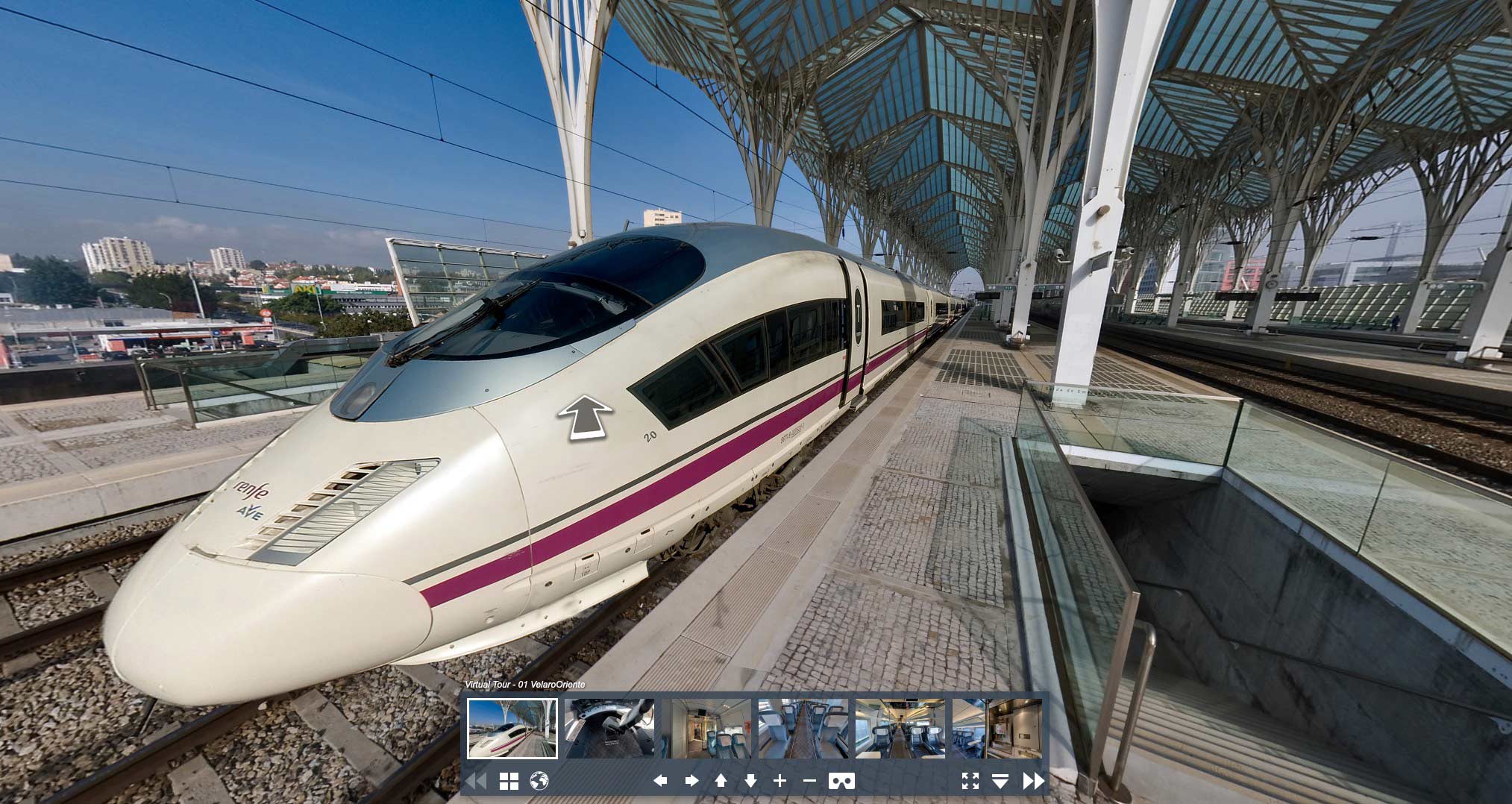 360º Renfe AVE S103 /Siemens Velaro E