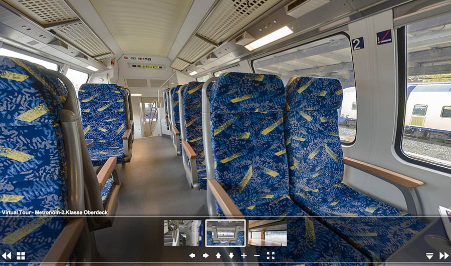 Metronom Eisenbahngesellschaft 360º Panorama